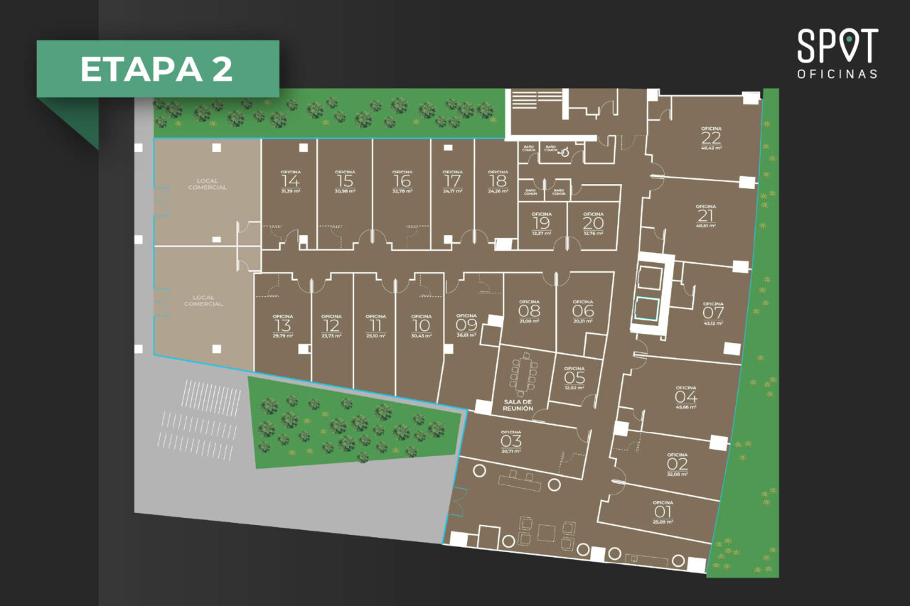 Spot Oficinas | Oficinas en Manquehue con Kennedy